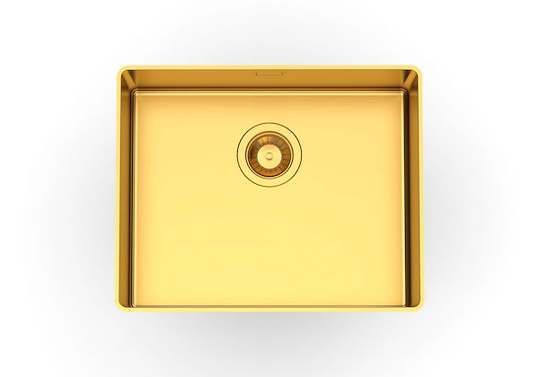 Spülbecken Phantom Edge R12 Gold, Edelstahlspülen